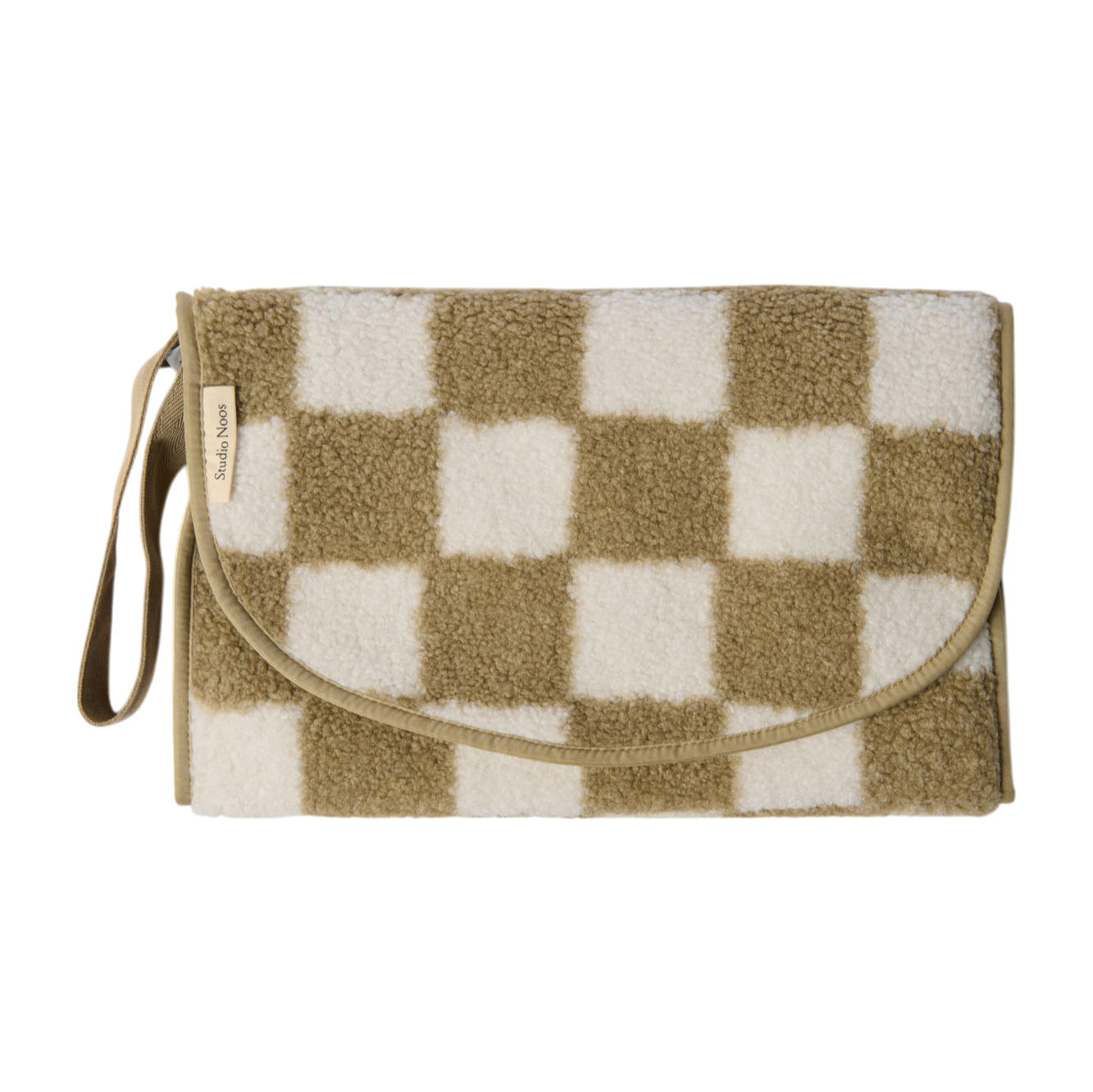 Chunky changing mat - Toast checked